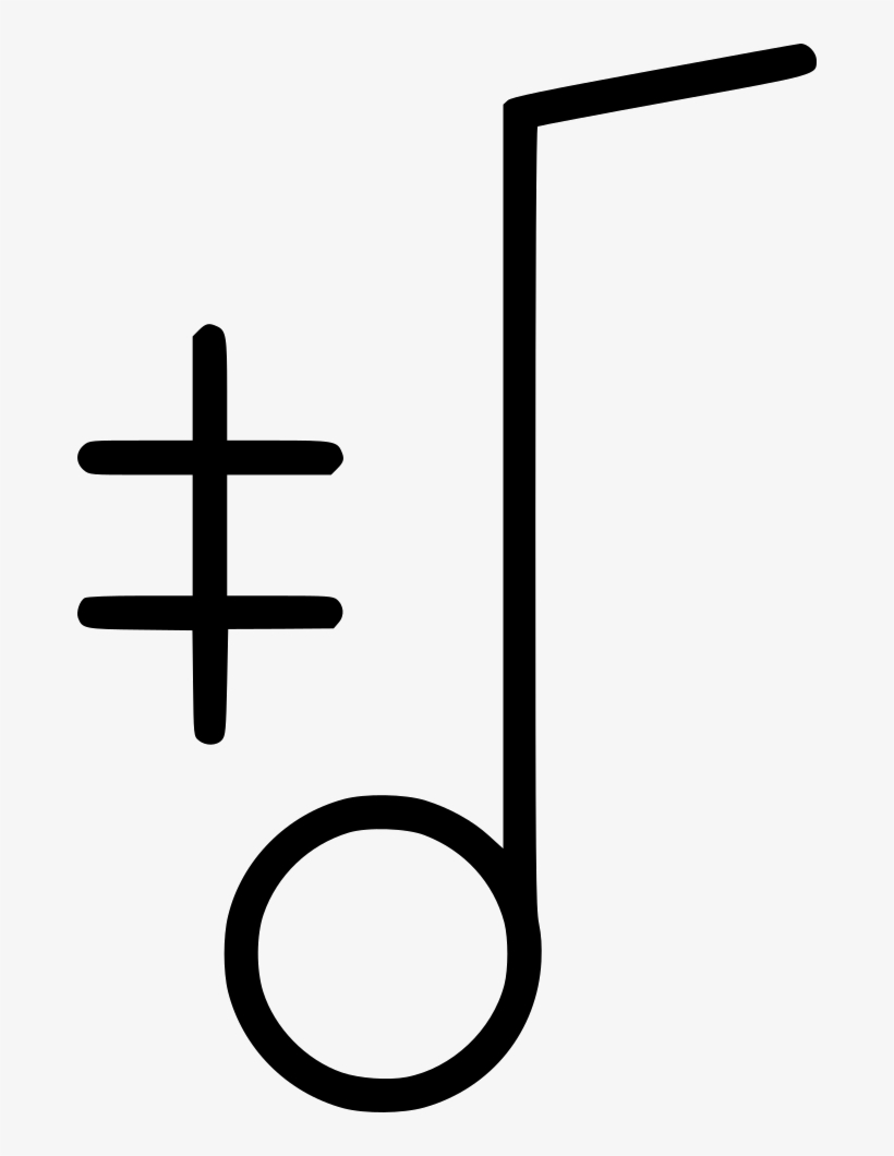 Sharp Music Note Comments PNG Image | Transparent PNG Free Download on ...