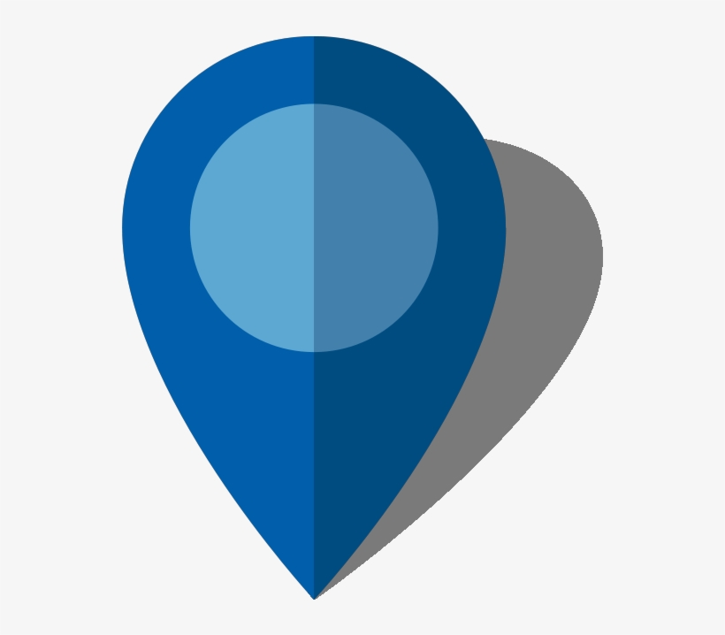 Location Map Pin Blue10 - Circle PNG Image | Transparent PNG Free ...