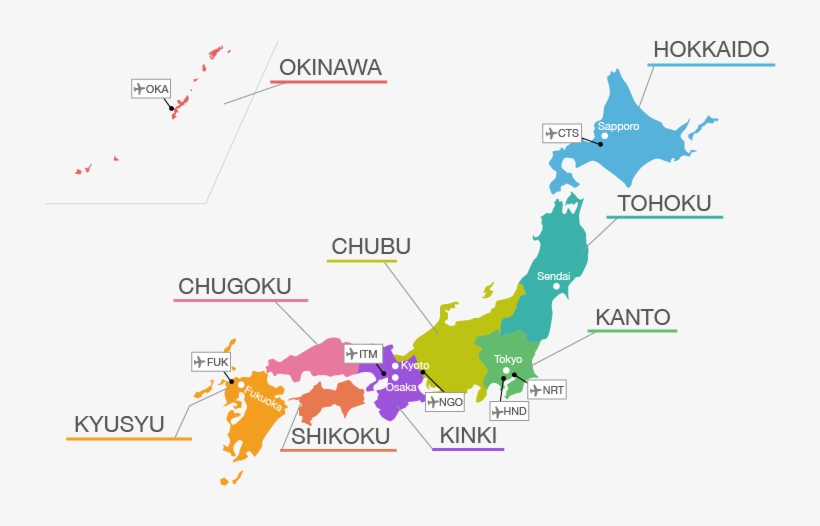 Have You Decided The Destinations Of Travel To Japan - Map Of Japan ...