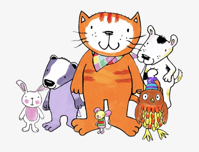 Poppy Cat And Friends - Poppy Cat PNG Image | Transparent PNG Free ...