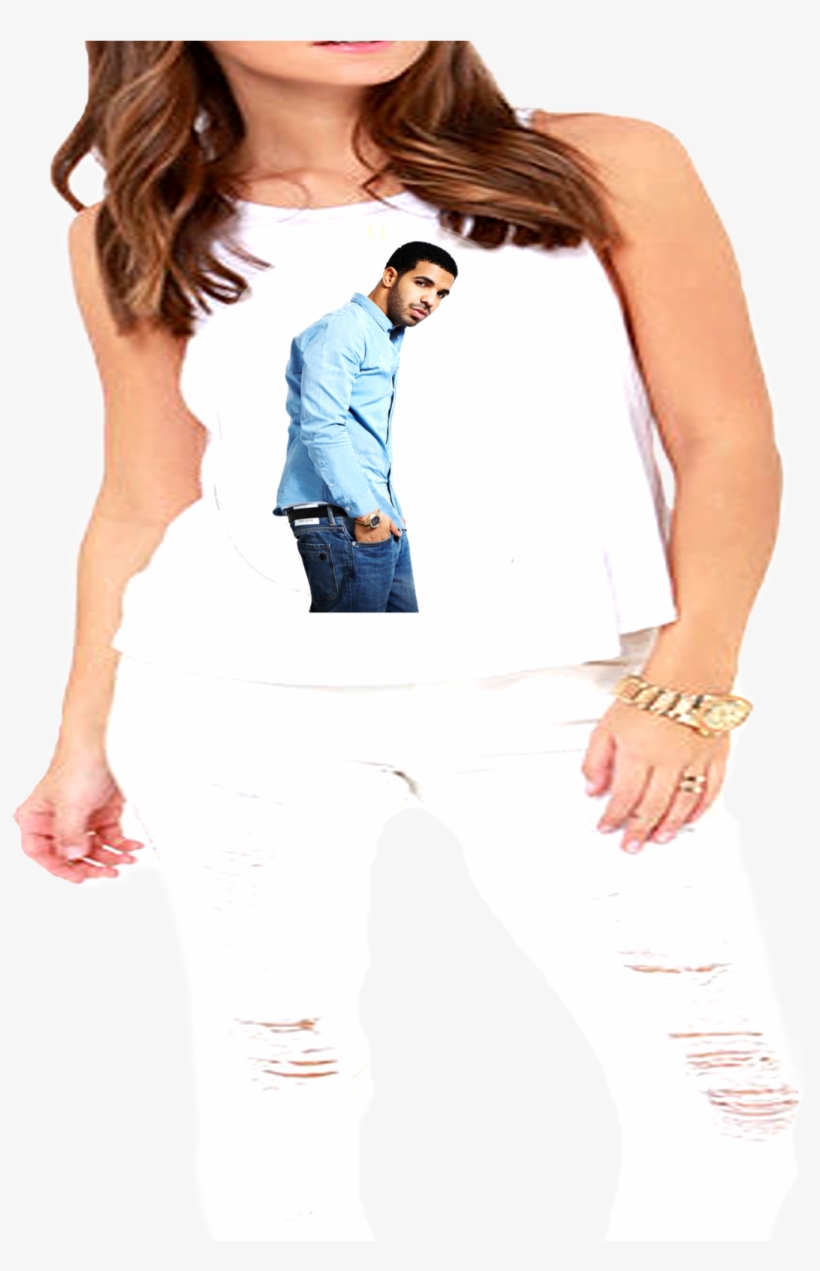 Download Drake Views Tank Top Bing Images - Girl | Transparent PNG ...