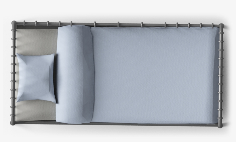 Download 1000 X 565 70 - Single Bed Top View Png | Transparent PNG ...