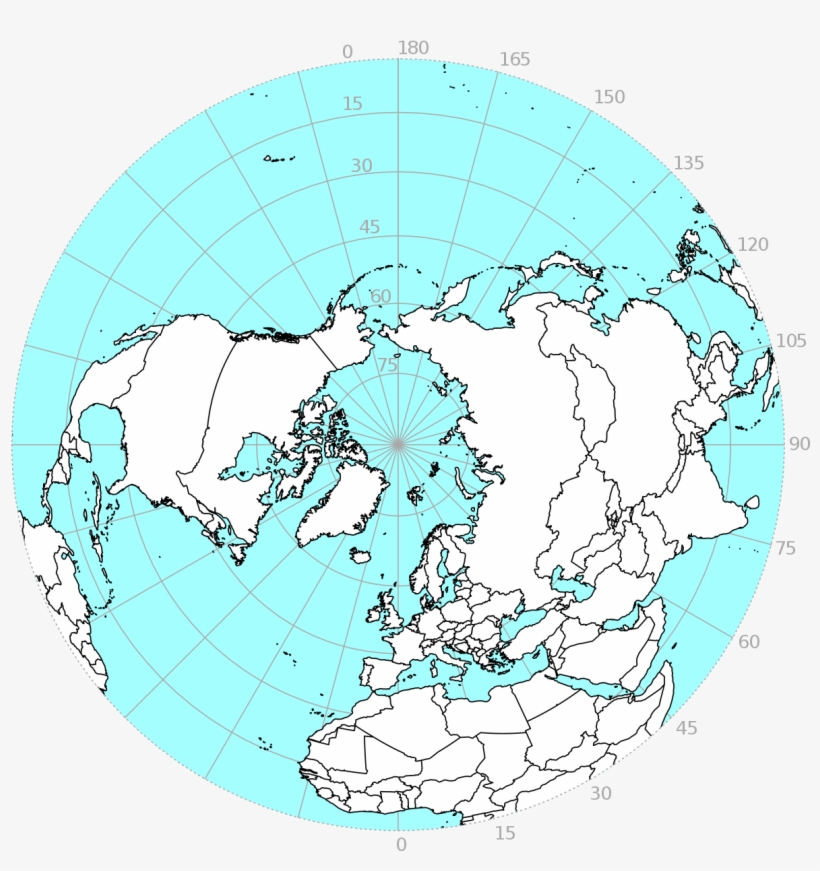 Northern Hemisphere On A Map PNG Image | Transparent PNG Free Download ...