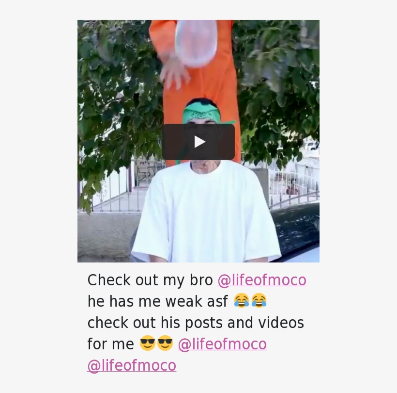 Check Out My Bro He Has Me Weak Asf 😂😂 Check Out - Photo Caption PNG ...