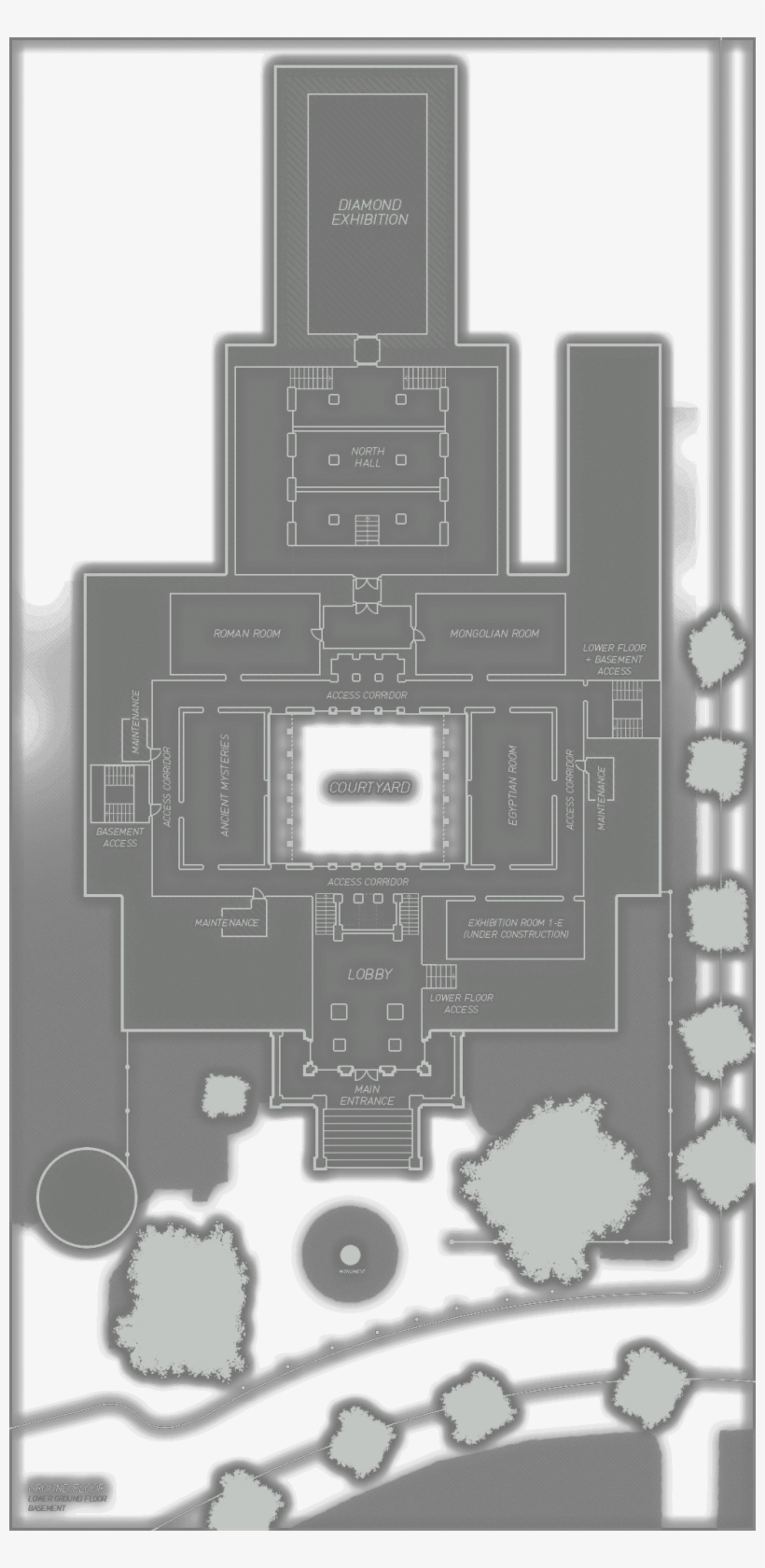 Main Hall - Payday-2 - Diamond Heist Camera Room PNG Image ...