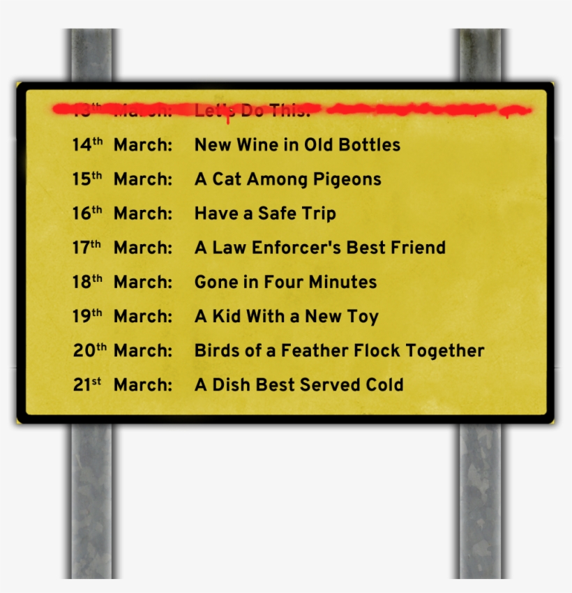 Payday 2 Spring Break Event Kicks Off With Free Weekend - Sign PNG ...