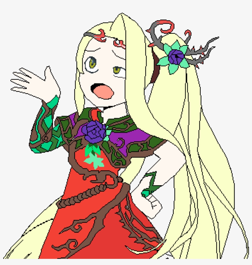 Viridi But I Cant Pixilart Cuz Its 11 At Night - Kid Icarus PNG Image ...