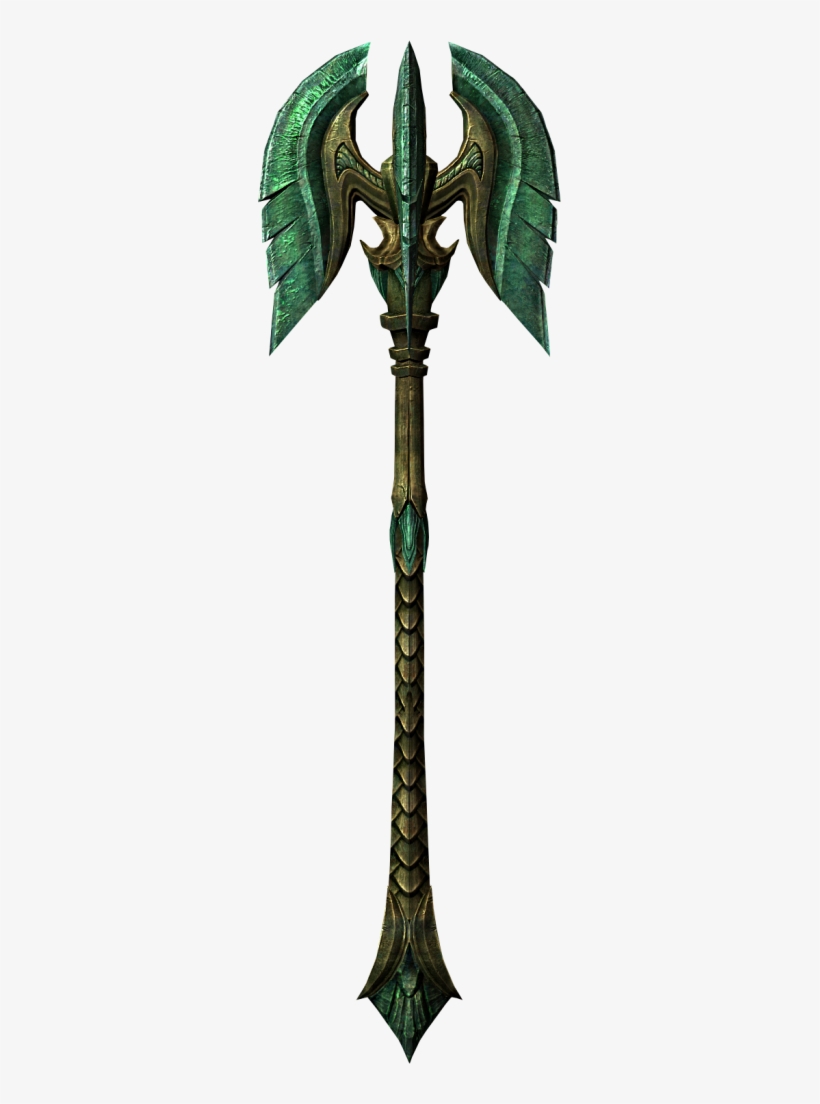 Glass Mace - Skyrim Glass Mace PNG Image | Transparent PNG Free ...