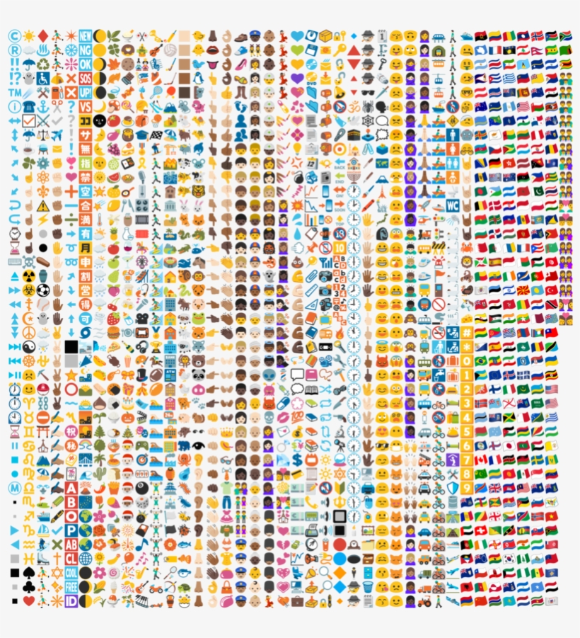 775922 Sheet Twitter 20 16 Oct 2018 - Emoji Data Sheet_apple_64 Png PNG ...