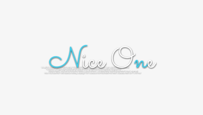 Download Nice One Png - Circle | Transparent PNG Download | SeekPNG