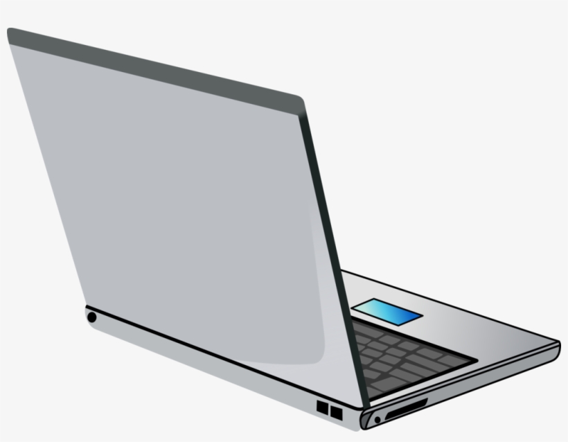 Download Laptop Vector Png - Laptop From Back Vector Png | Transparent ...