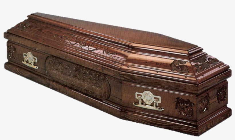 This Italian Imported Coffin Is Fully Fitted And Furnished - Antique ...
