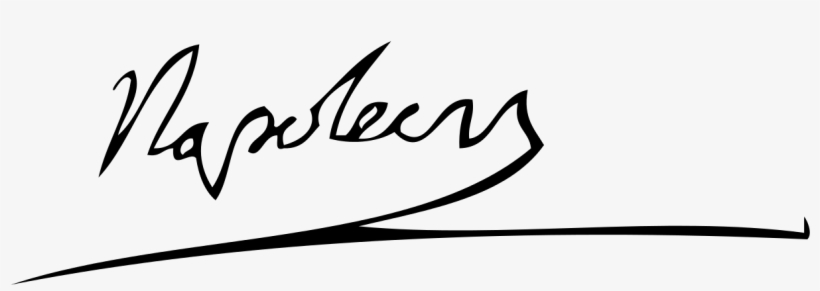 Filenapolean Bonaparte Signaturesvg Wikipedia Napoleon - Napoleon ...