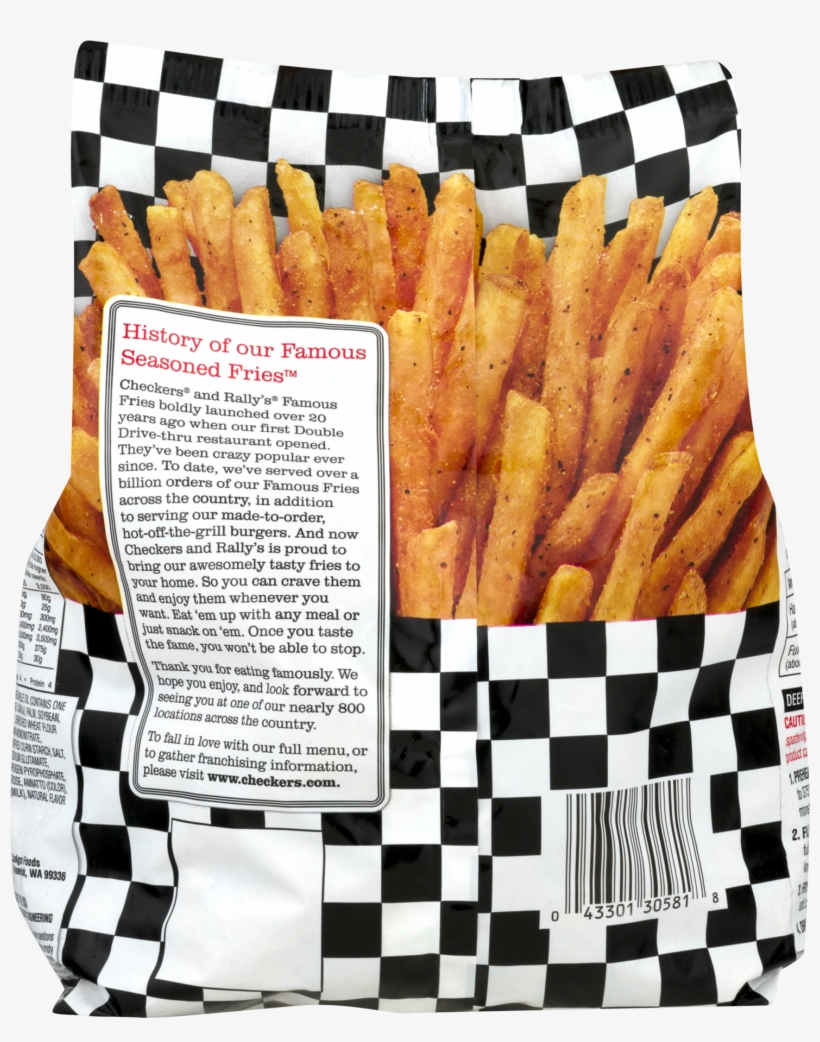 Checkers Fries Cooking Instructions PNG Image | Transparent PNG Free ...