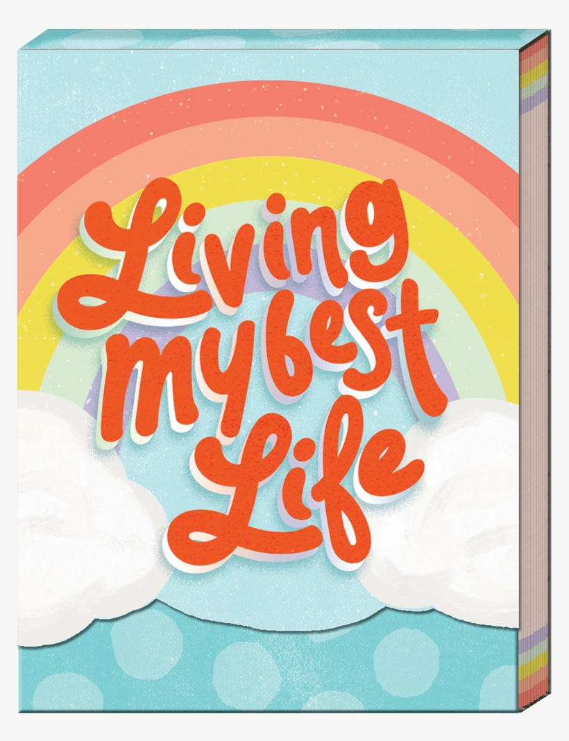 Living My Best Life Pocket Note Pad - Poster PNG Image | Transparent ...