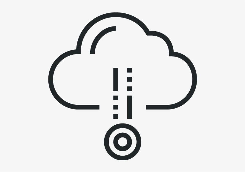 We Support You To Launch - Cloud Computing Logo Black PNG Image ...