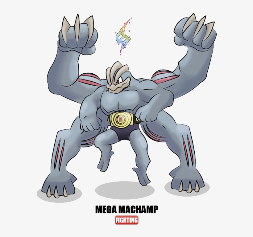 Mega Evolution Machamp PNG Image | Transparent PNG Free Download on SeekPNG