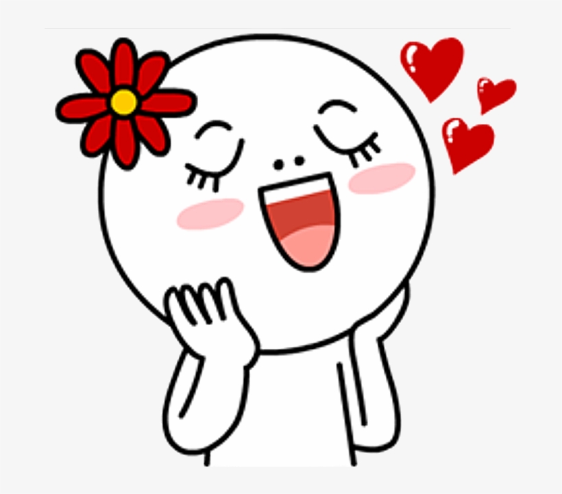 Line Sticker Moon Mad Angry Edition