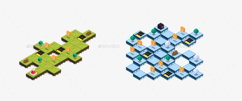 Png - Flat Isometric Game PNG Image | Transparent PNG Free Download on ...