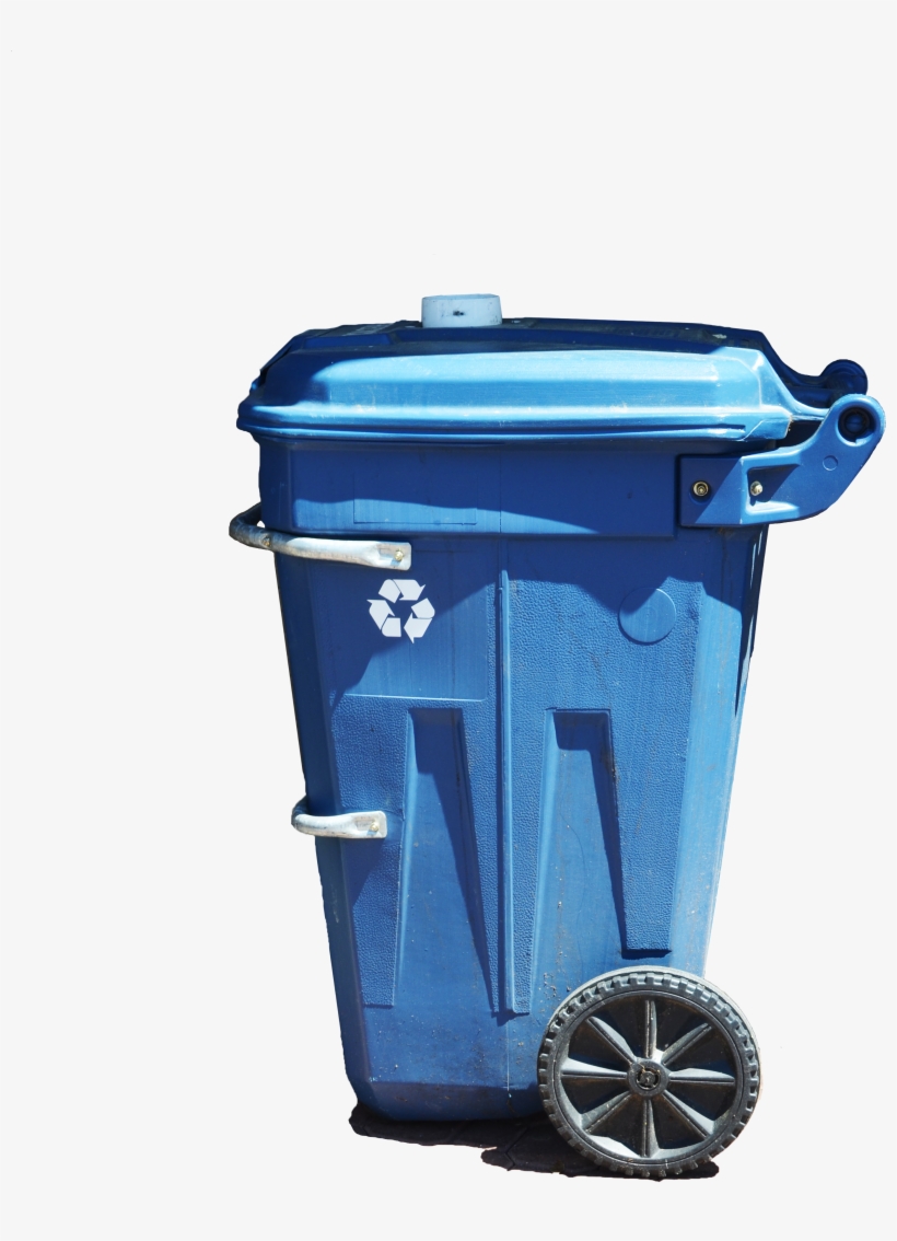 Download Can Trash Stock Photo - Blue Garbage Can Png | Transparent PNG ...