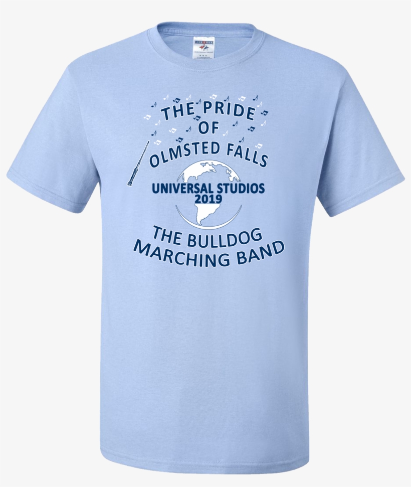 Ofhs Band Universal Studios Trip Tee - Active Shirt PNG Image ...