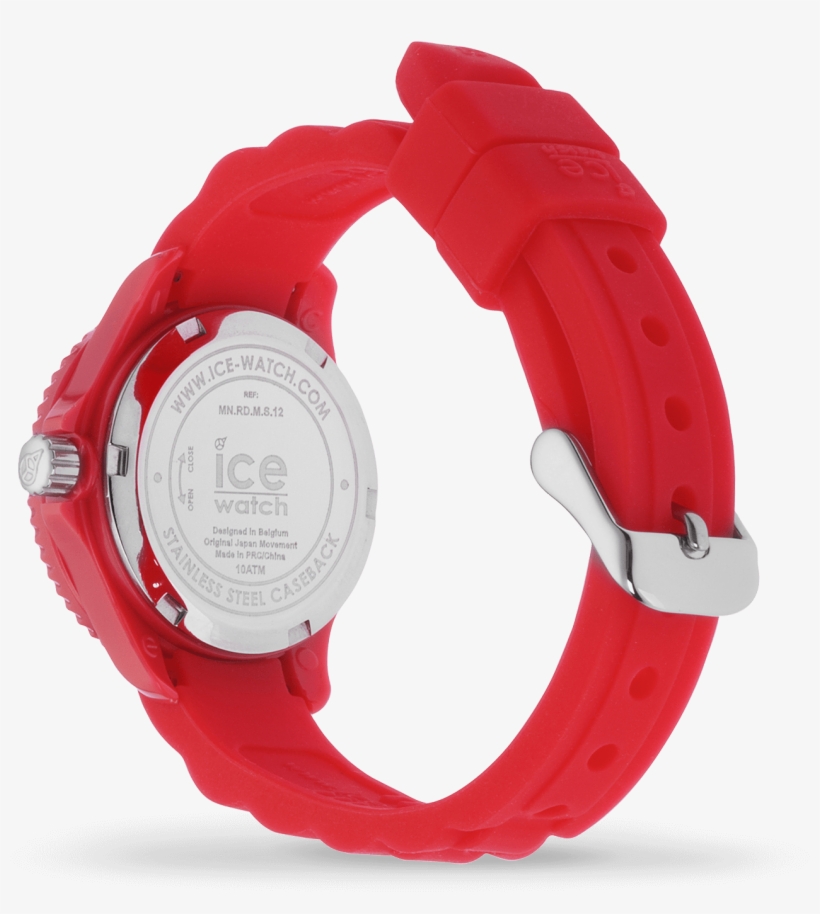 Ice Mini - Red - Analog Watch PNG Image | Transparent PNG Free Download ...
