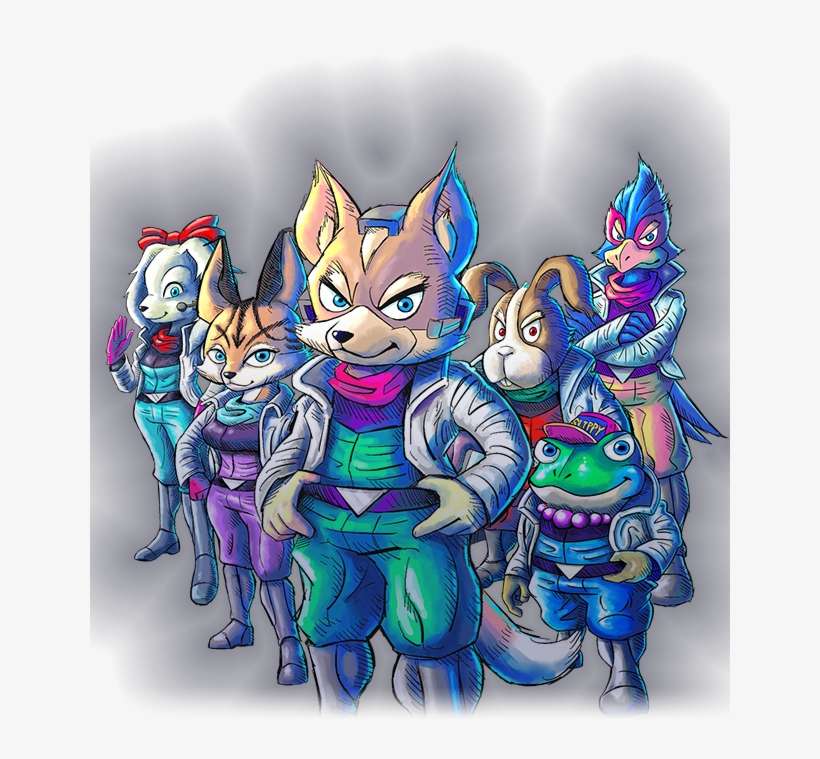 Star Fox 2 Manual - Cartoon PNG Image | Transparent PNG Free Download ...