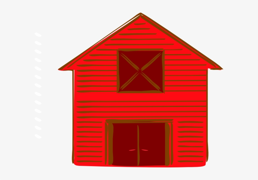 Barn Clipart - Red Shed Cartoon PNG Image | Transparent PNG Free ...