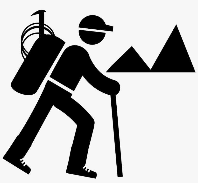 Backpacker Hiking Comments - Hiking Icon Png PNG Image | Transparent ...