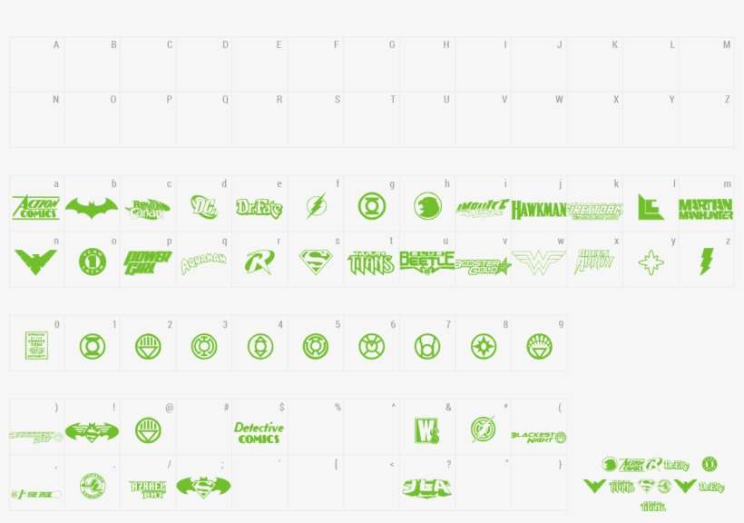 Font Dc Comics Preview - Dc Comics PNG Image | Transparent PNG Free ...