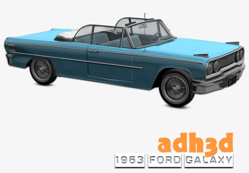 1963 Ford Galaxy - Buick Invicta PNG Image | Transparent PNG Free ...