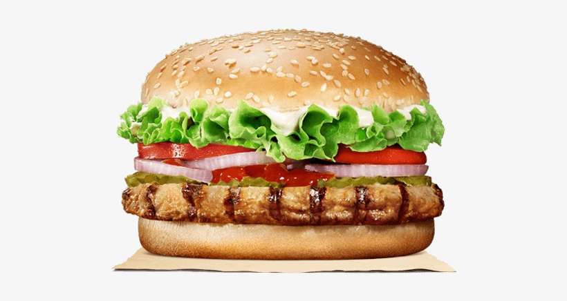 Download Chicken Whopper® - Burger King Menu Y Precios | Transparent ...