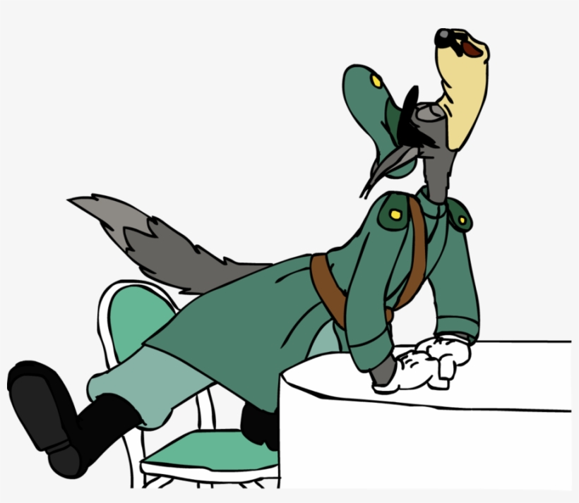 Download Cartoon Wolf Howling - Cartoon Wolf Howling Meme | Transparent ...