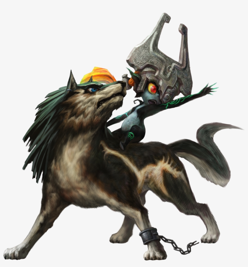 Zelda Twilight Princess Link Wolf PNG Image | Transparent PNG Free ...