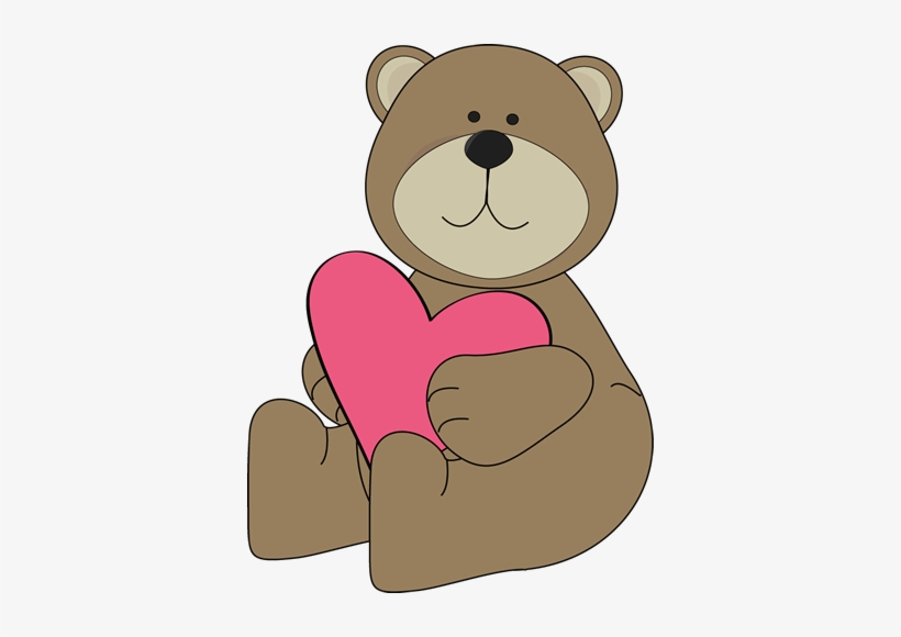 Download Clipart Heart Bear - Preschool Valentines Clip Art ...