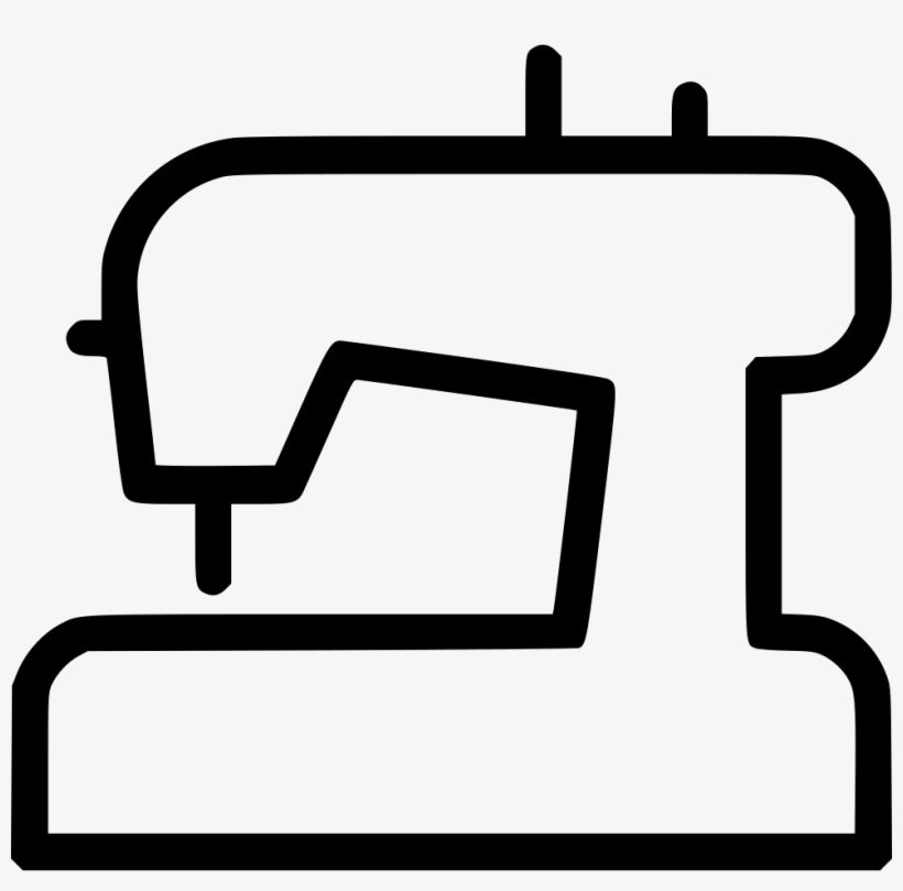 Sewing Machine - - Sewing Machine Outline Png PNG Image | Transparent ...
