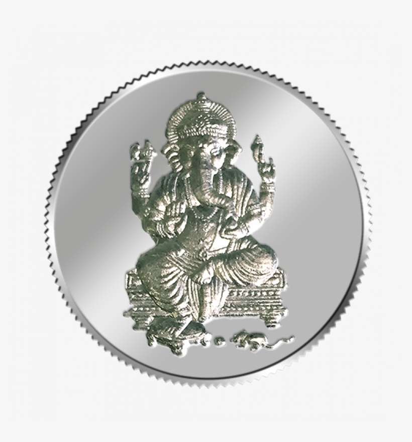 More Views - Silver Ganesh Coin Png PNG Image | Transparent PNG Free ...