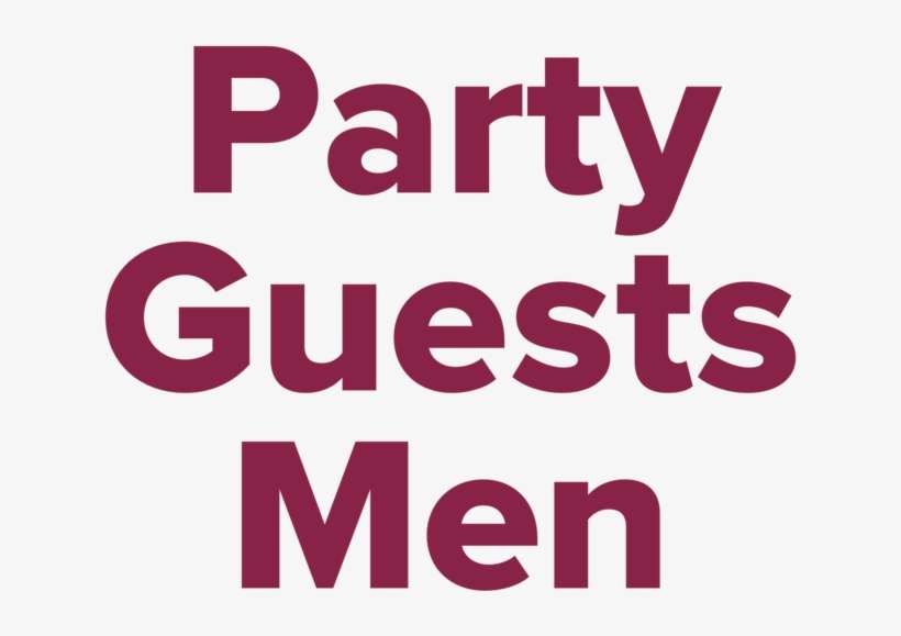 Party Guests Men PNG Image | Transparent PNG Free Download on SeekPNG