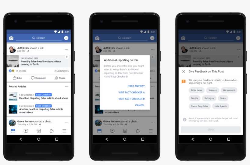 A Glitch In Facebook's Fact-checking System Isn't Notifying - Iphone PNG Image | Transparent PNG ...