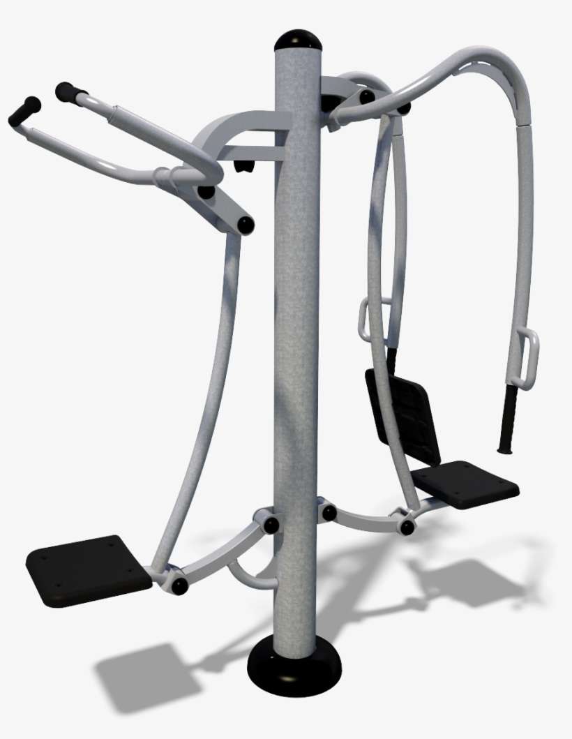 Chest Pull And Press - Exercise Machine PNG Image | Transparent PNG ...