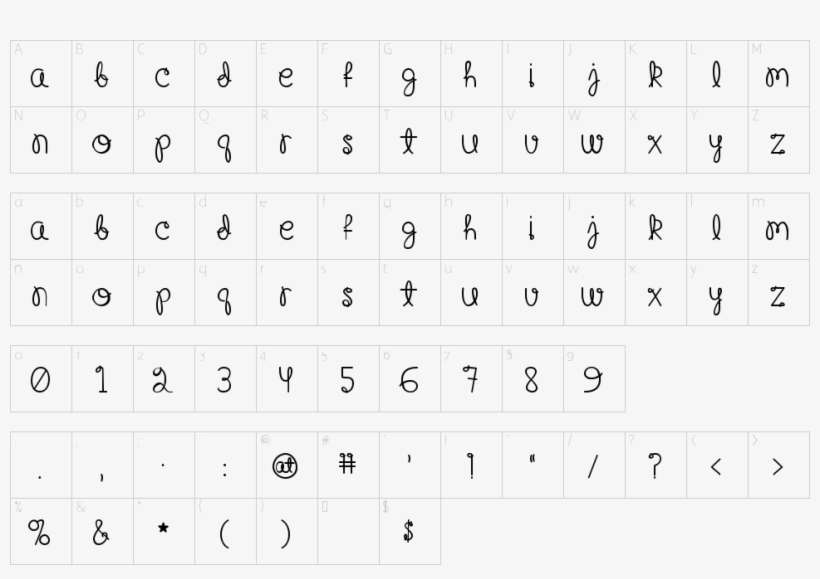 Character Map - Fingerprint Font Dafont PNG Image | Transparent PNG ...