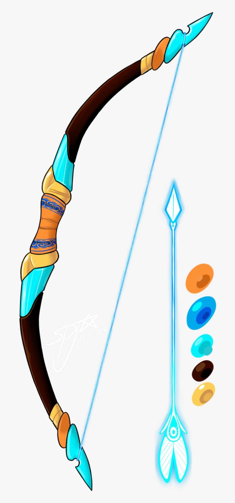 Cool Bow And Arrow Drawings