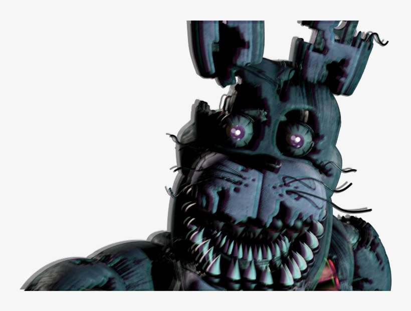 Five Nights At Freddy's - Nightmare Bunny PNG Image | Transparent PNG ...