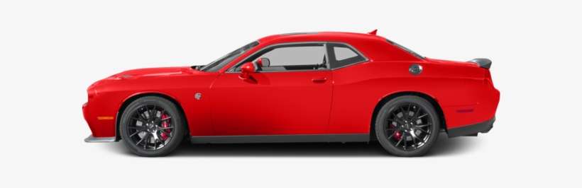 New 2017 Dodge Challenger Srt Hellcat - Dodge Challenger Side View PNG ...