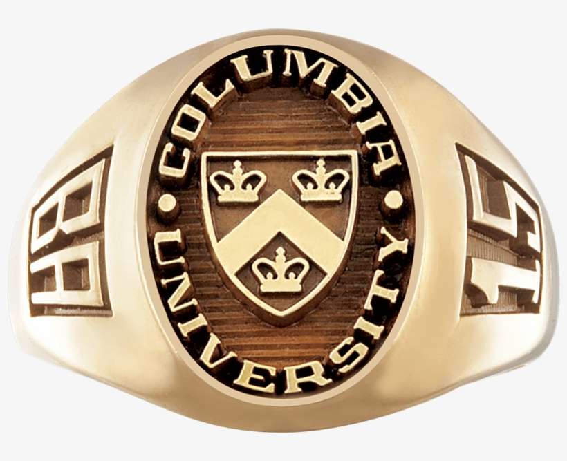Columbia University Men's Executive Ring - Badge PNG Image ...