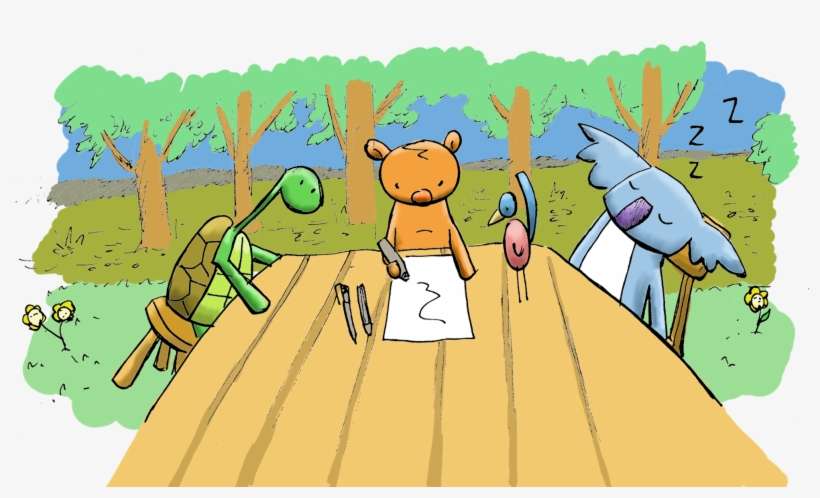 Cute Illustration Of Ringo Ringtail Possum With Turtle - Cartoon PNG ...