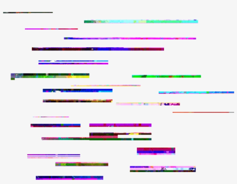 Ftestickers Sticker - Overlay Transparent Glitch Effect PNG Image ...