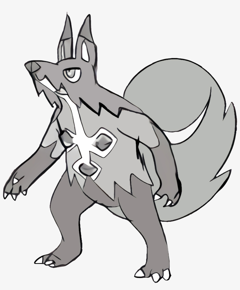 976kib, 1656x1656, Rockruff Evolution - Pokemon Sun And Moon Artleaka ...