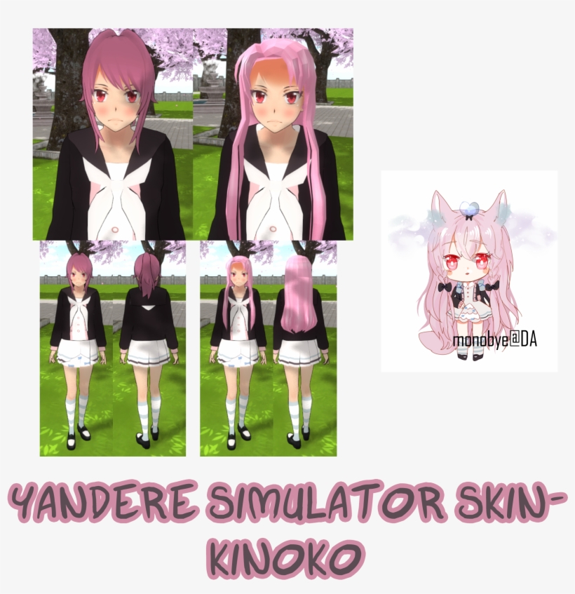 Yandere Simulator Skins 9025 - Doll PNG Image | Transparent PNG Free ...