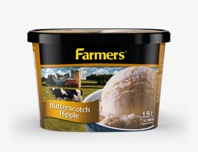 Butterscotch Ripple Ice Cream - Dairy Farms PNG Image | Transparent PNG ...